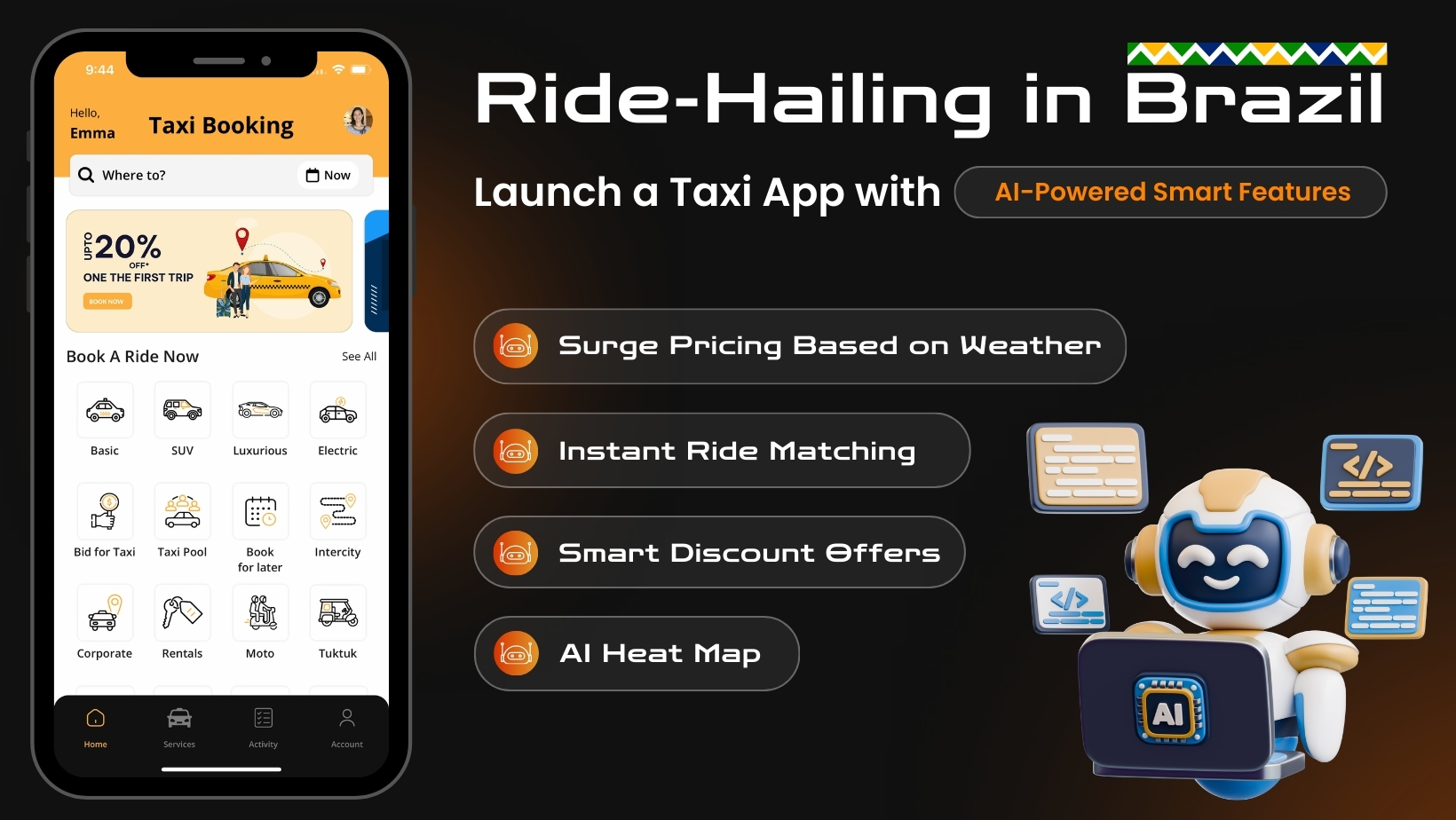 AI Features in Taxi Apps: Shaping Brazil’s Ride-Hailing Future
