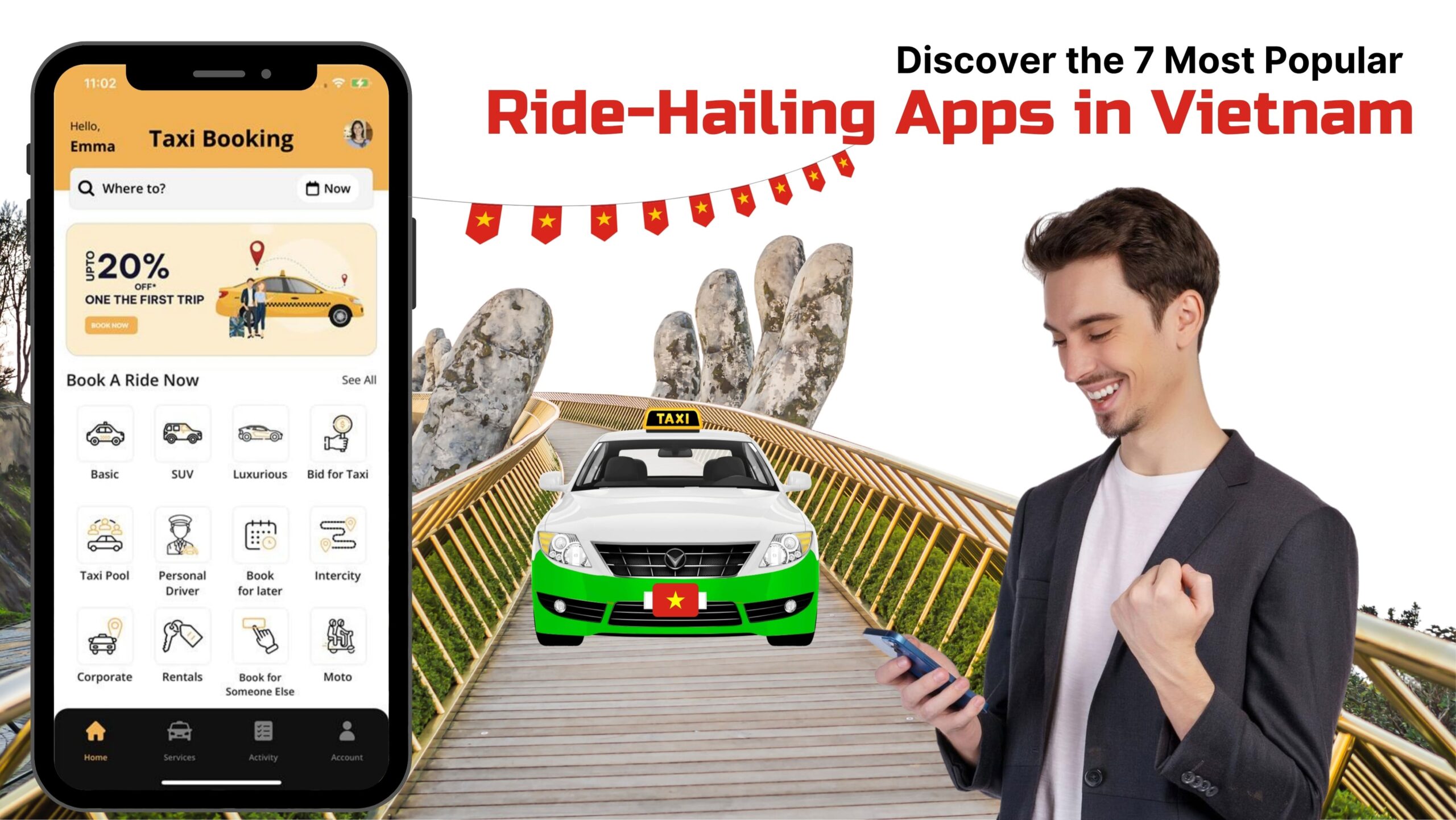 The 7 Most Used Ride-Hailing Apps in Vietnam